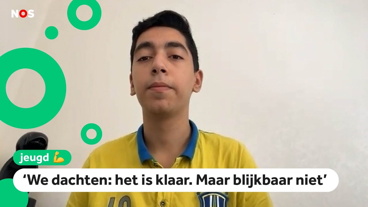Mohammed zit nog steeds vast in Gaza: 'Soms ben ik bang' - YouTube