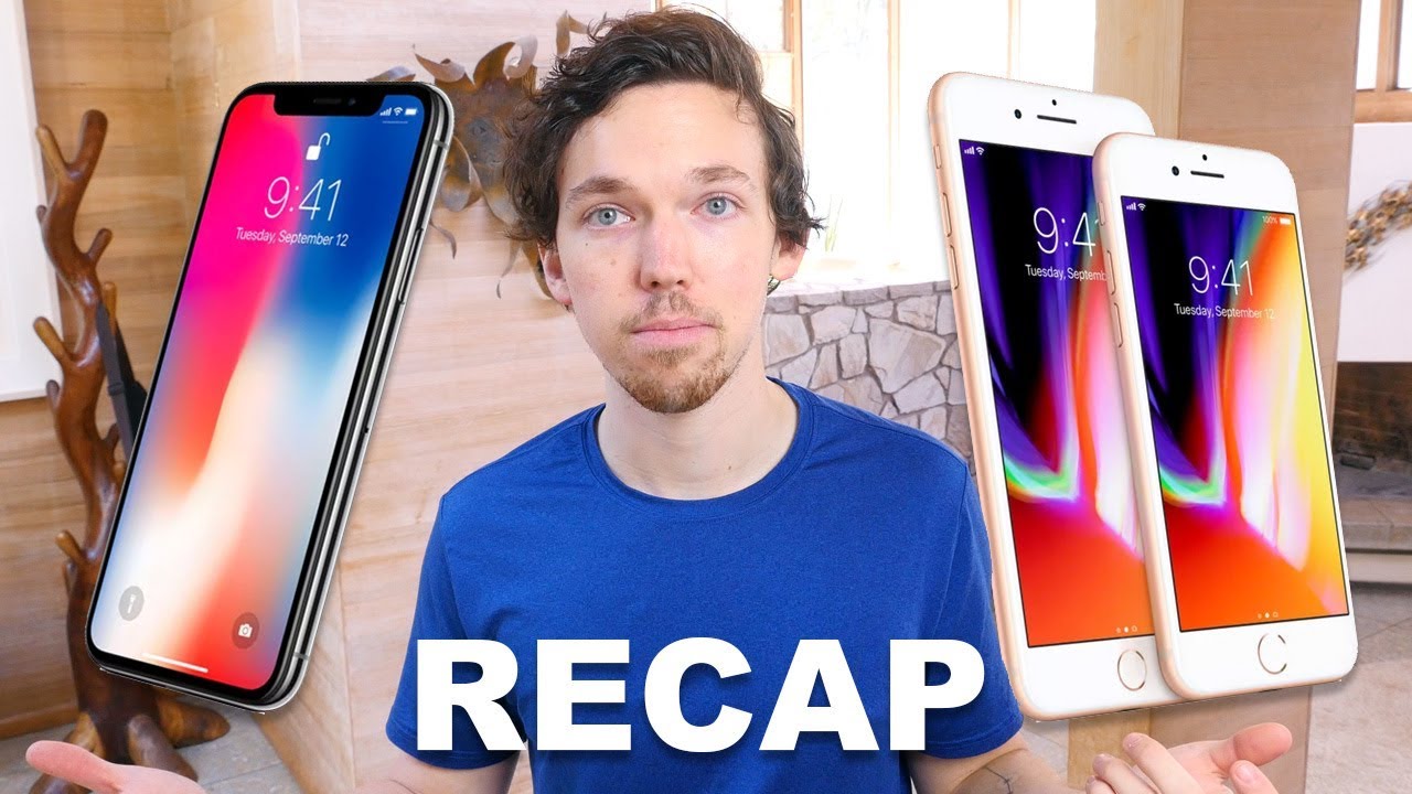 Apple iPhone X Event Recap! - YouTube