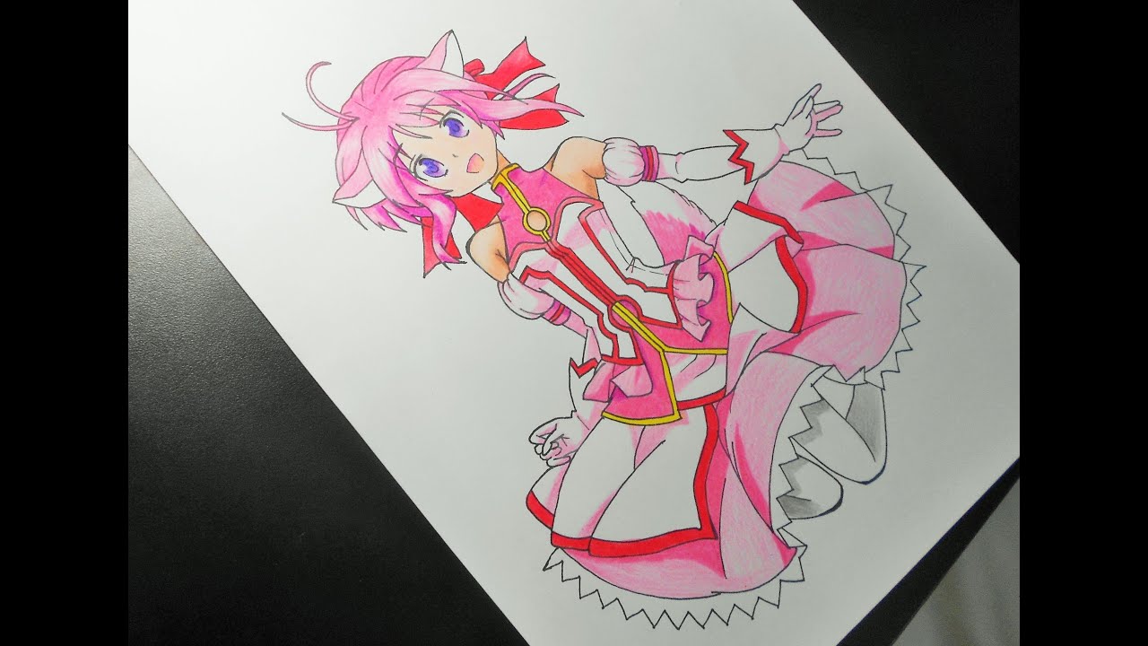 Speed Drawing Biscotti- Dog Days - YouTube