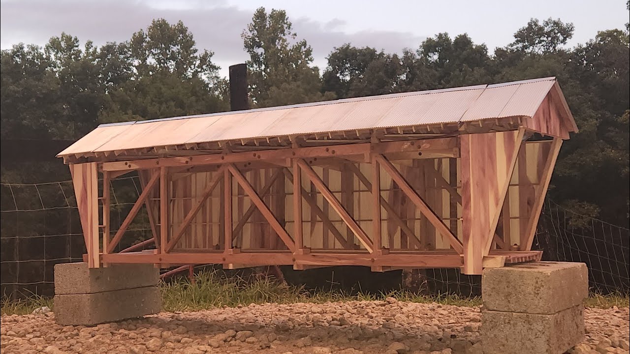 model bridge I built in g scale for a client/new friend - YouTube