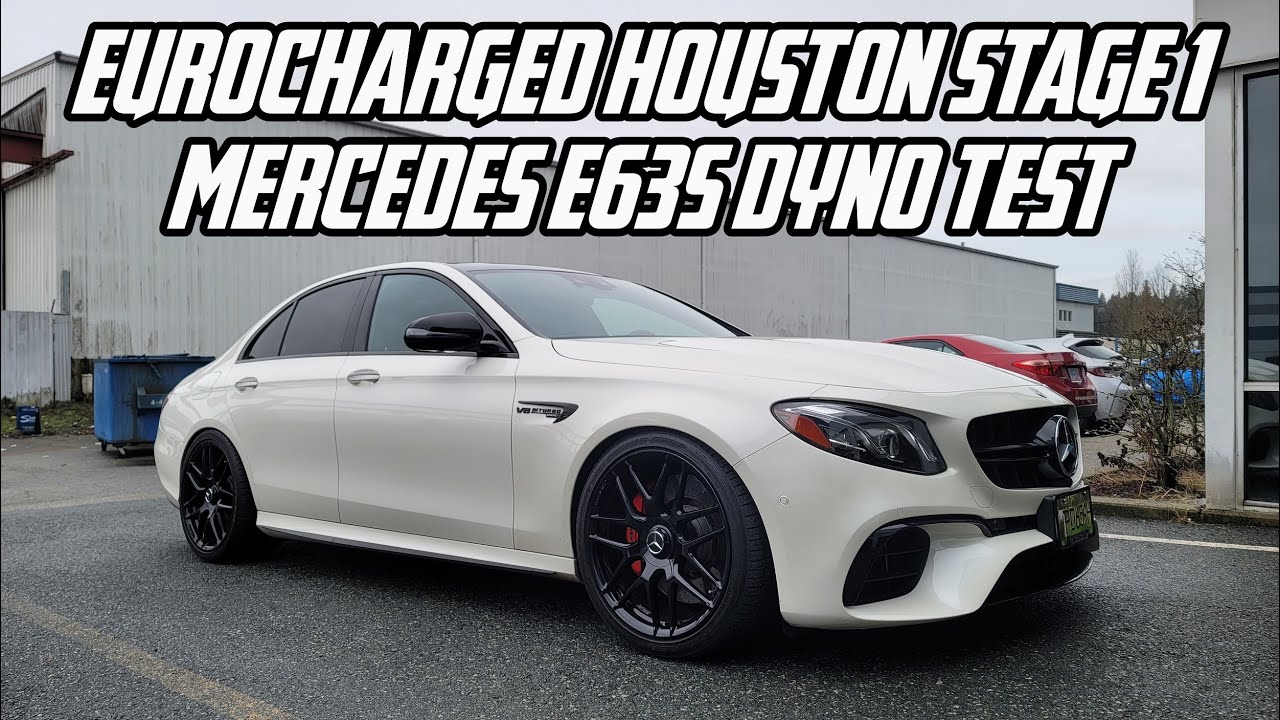 Mercedes E63S Eurocharged Houston Stage 1 Dyno Test - YouTube