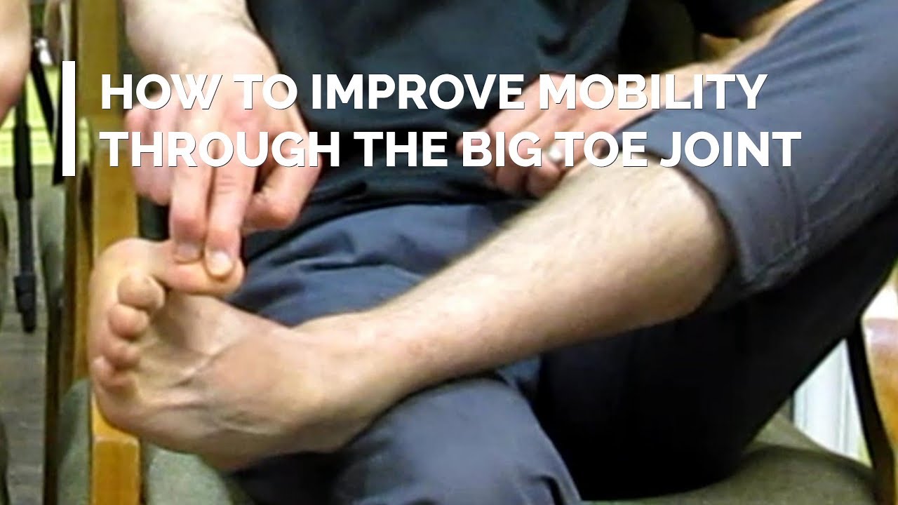 Keep your Big Toe Joint mobile with this stretching exercise - YouTube