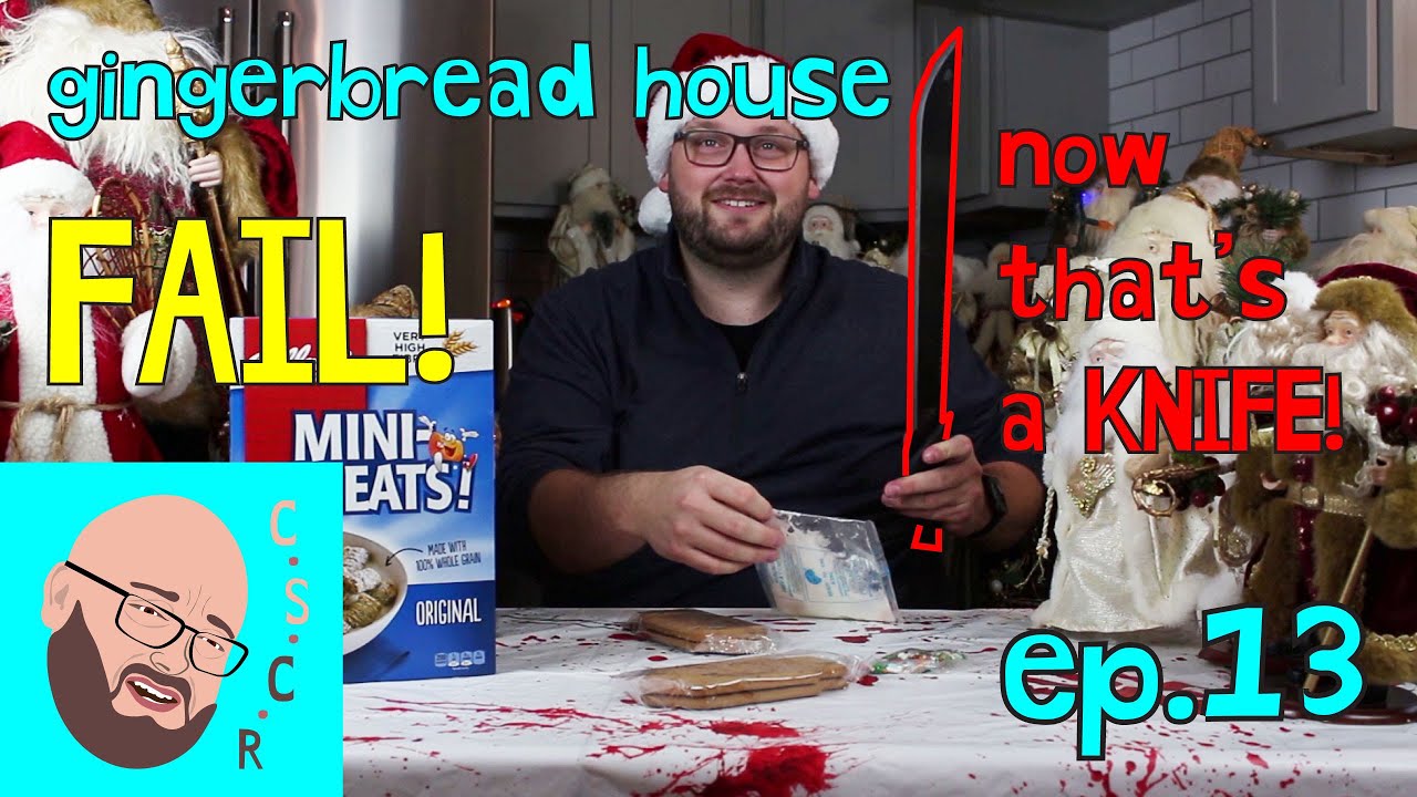 Gingerbread House FAIL! | E.13 | Frosted Mini Wheats - YouTube