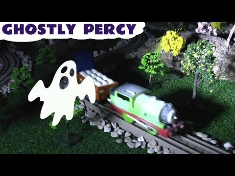 Thomas and Friends Play Doh Ghostly Percy Train Thomas Y Sus Amigos ...