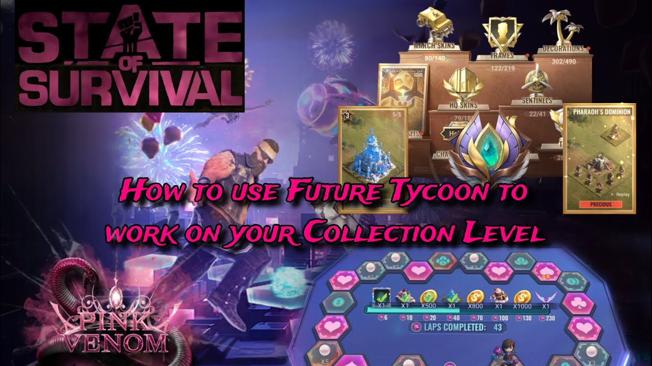 How I use Future Tycoon to increase my Collection Level | State of ...