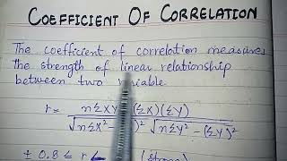 What is Coefficient Of Correlation? | Coefficient Of Co... | Doovi