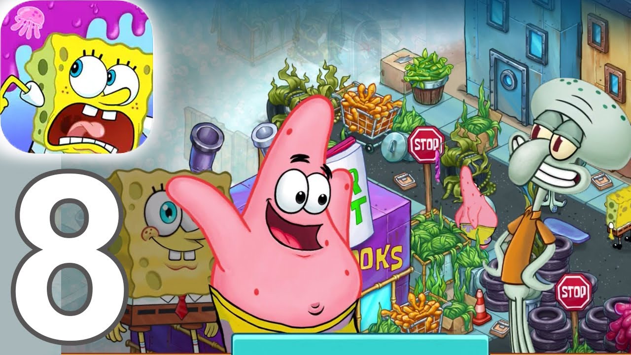 SpongeBob Adventures In A Jam Gameplay Walkthrough Part 8 (iOS Android ...