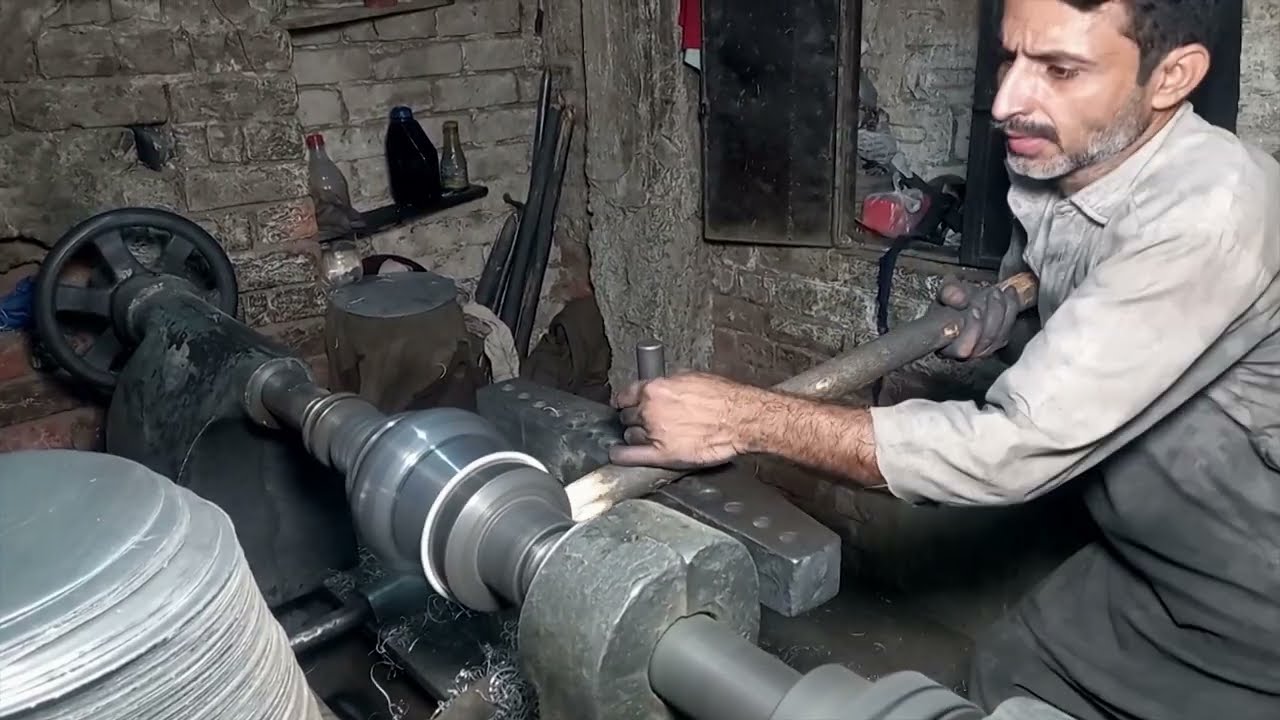 Silver Utensils Making Process || Metal Vessels Casting Technique - YouTube