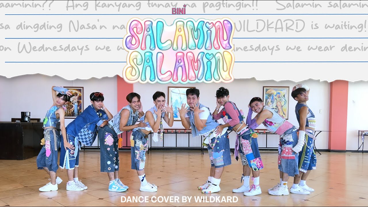 BINI - 'SALAMIN SALAMIN' | Dance Cover by WILDKARD - YouTube