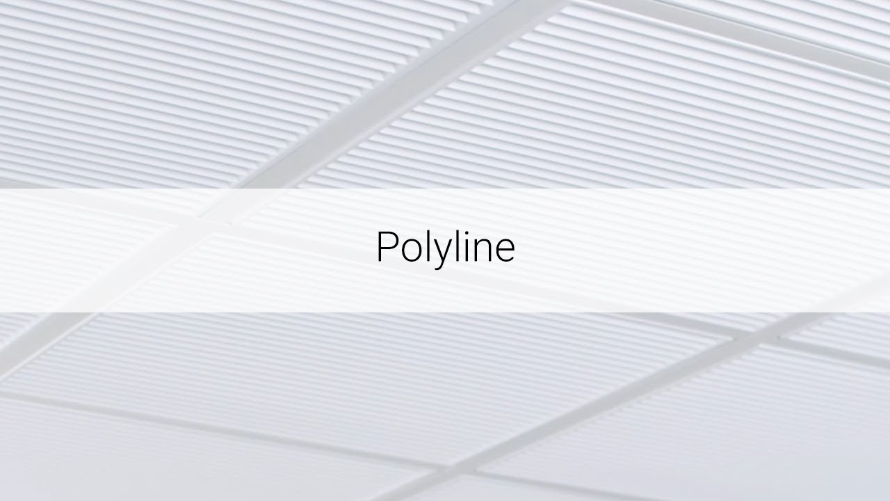 Polyline Ceiling Tiles - YouTube