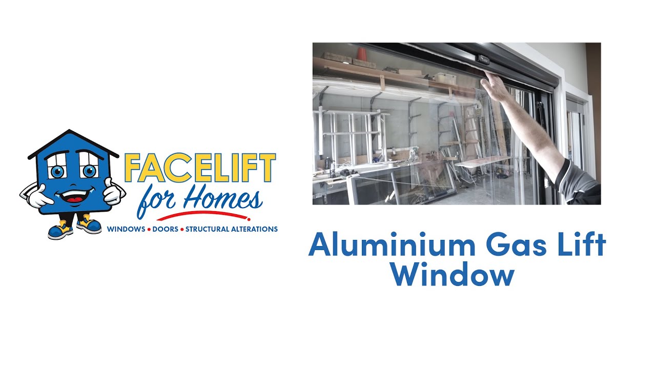 Facelift for Homes - Aluminium Gas Lift Windows - YouTube