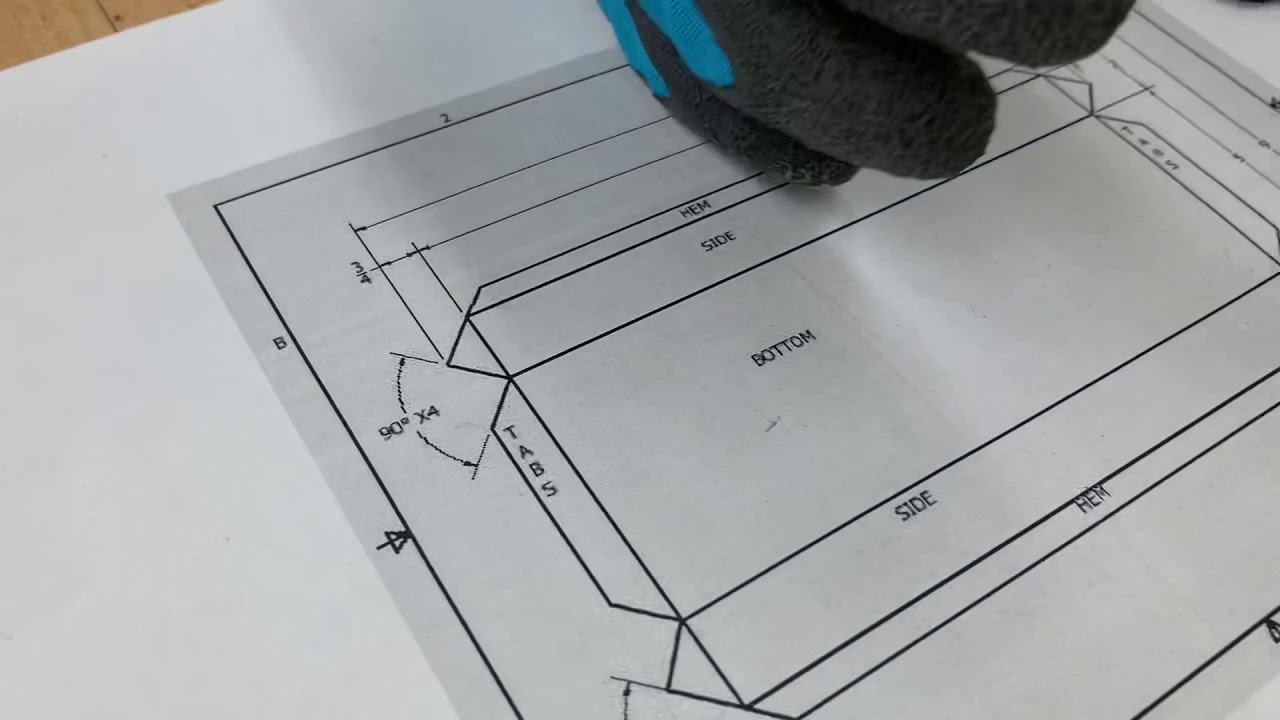 Sheet metal project 2 - YouTube