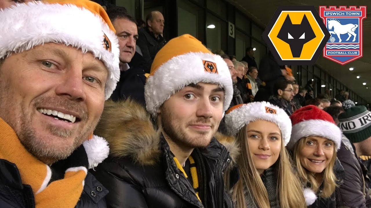 CHRISTMAS SPECIAL VLOG! Wolves Vs Ipswich Matchday Vlog - YouTube