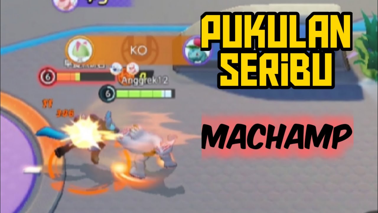 Jurus Seribu pukulan-Pokemon Machamp | Battle Room | Pace Kaboter ...