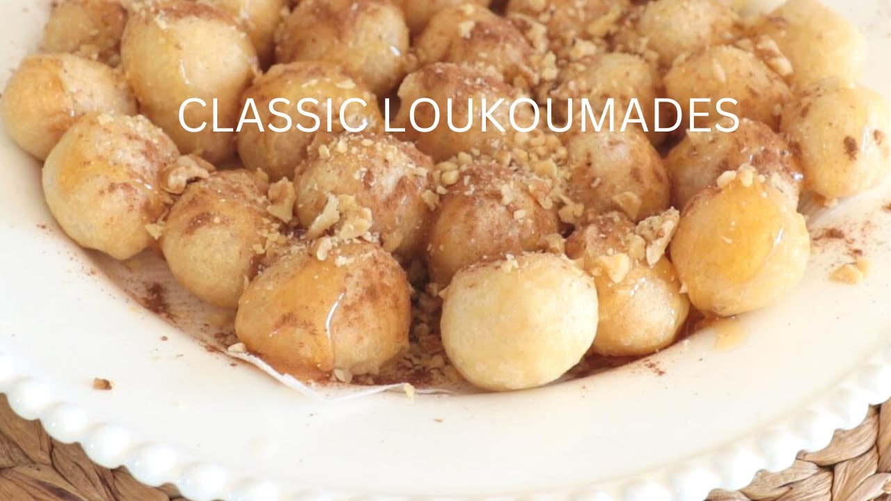 HOW TO MAKE CLASSIC LOUKOUMADES | GREEK SWEET | HONEY TOKENS - YouTube