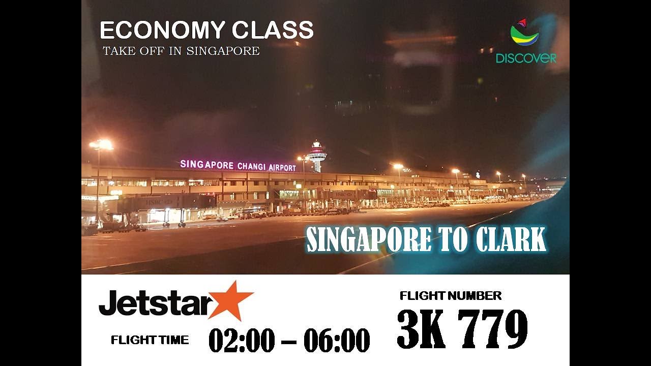 SINGAPORE TO CLARK via 3K 779 | JETSTAR ASIA AIRWAYS | A320 | TAKE OFF ...