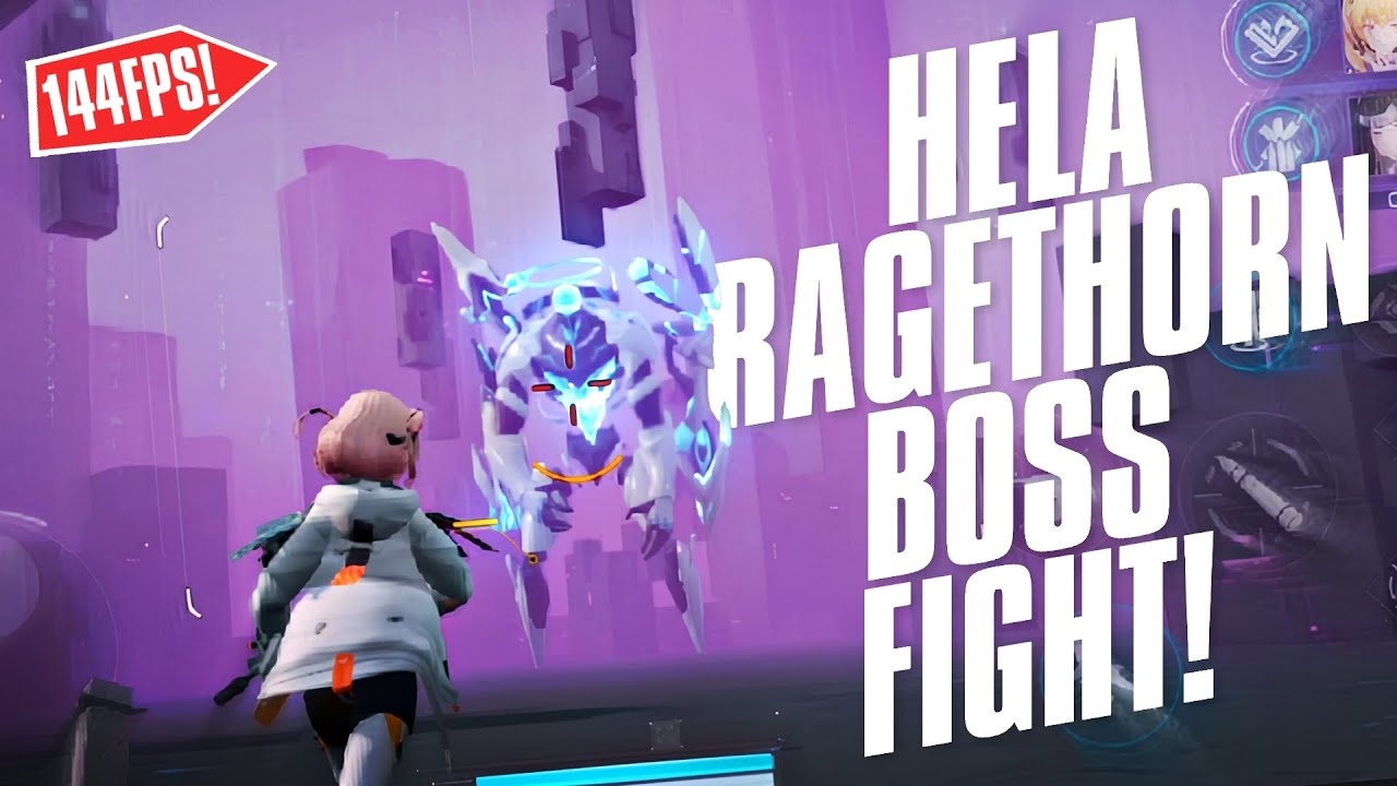 Complete HELA RAGETHORN Boss fight! (Snowbreak containment zone 144fps ...