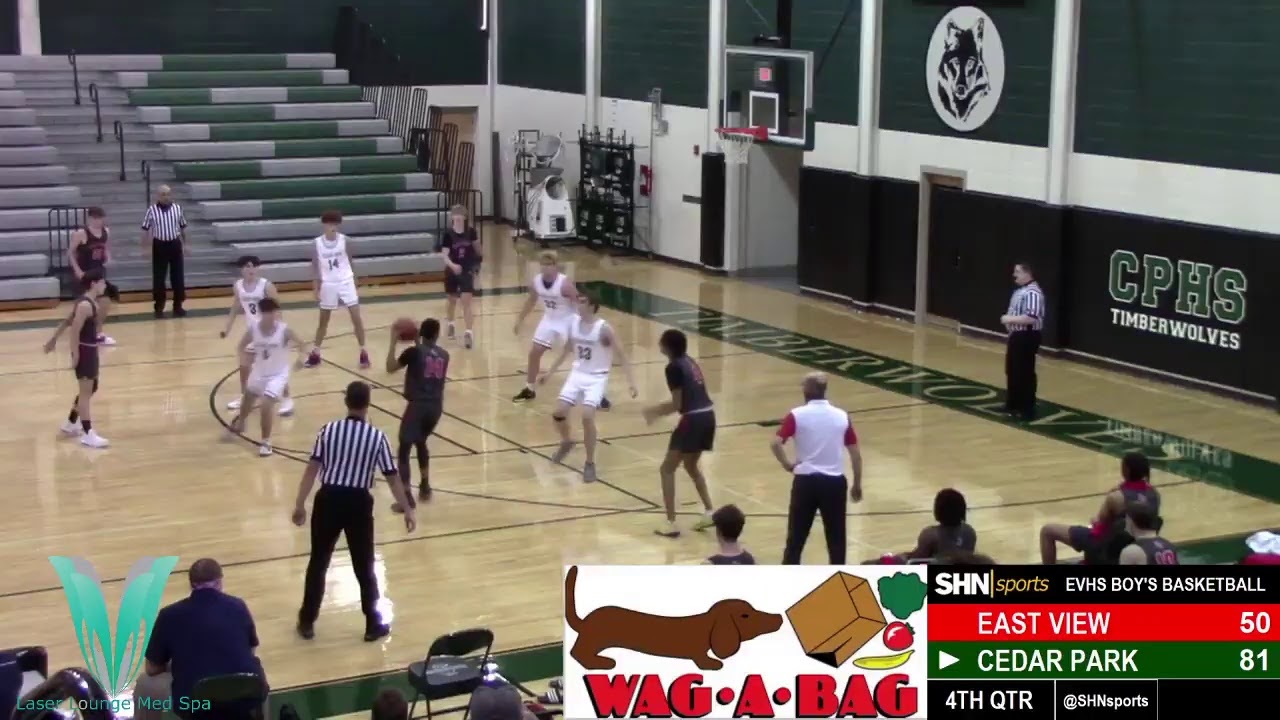 Boys High School Basketball - East View Patriots vs Cedar Park ...