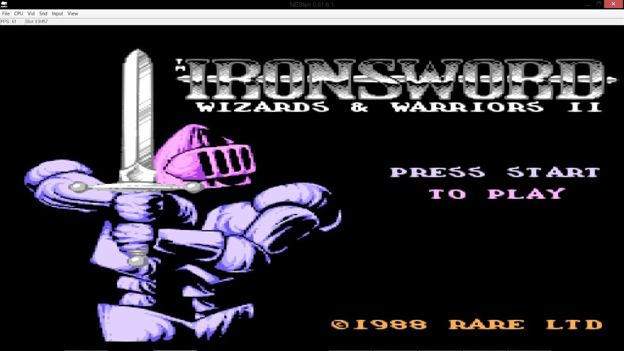 Ironsword™: Wizards & Warriors II 1988 Nintendo - YouTube