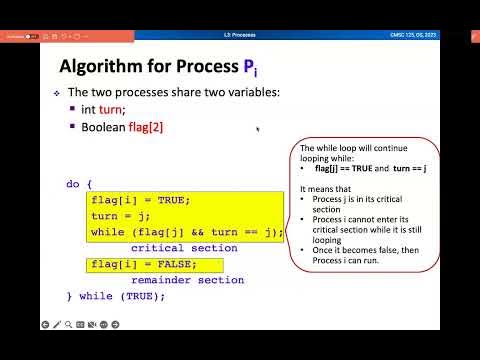 3 - Peterson's Solution in OS synchronization - YouTube