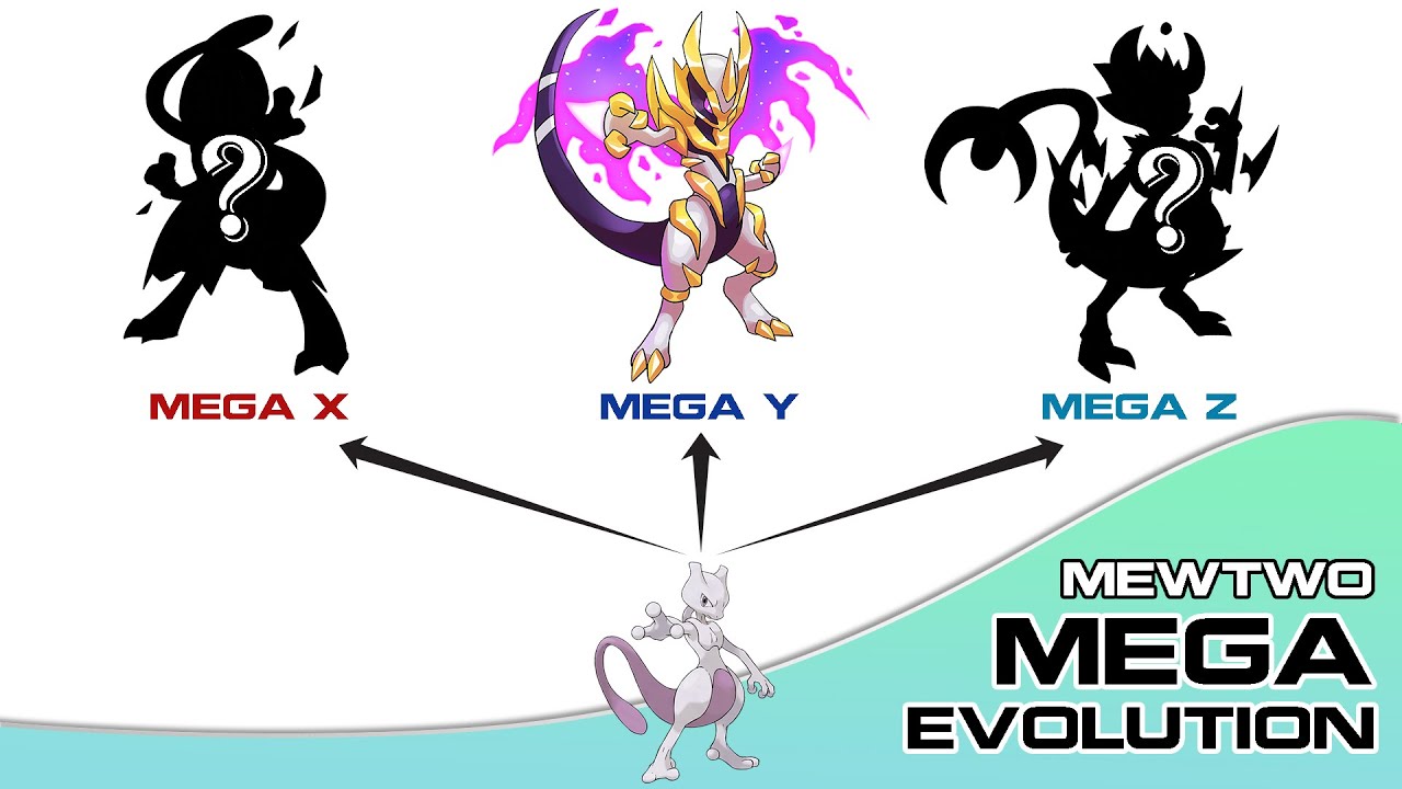 Full Gen 1 Mega Pokémon Mewtwo Mega Evolutions X, Y, Z - YouTube