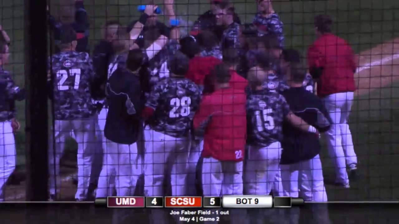 SCSU Baseball vs UMD Highlights - YouTube