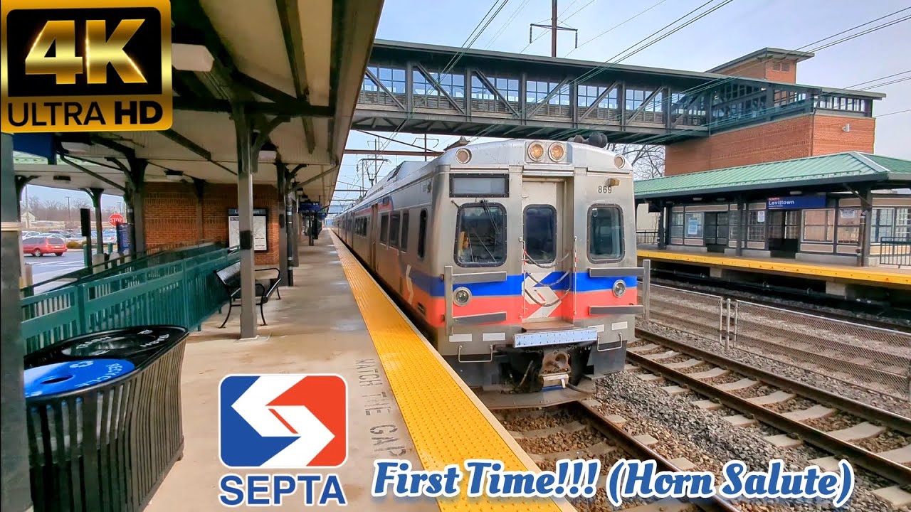 The First Hornshow from Septa (Silverliner V)(Friendly Entire Crew ...