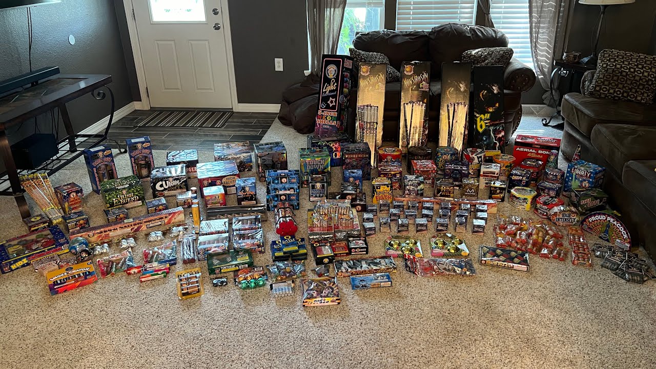 2024 Firework Stash Walkthrough! - YouTube