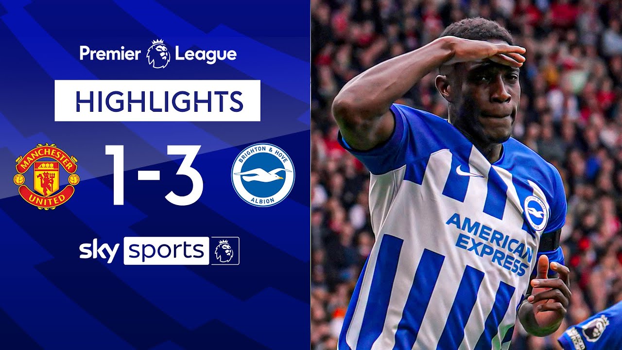 Clinical Brighton STUN Man United! 😲 | Man United 1-3 Brighton ...