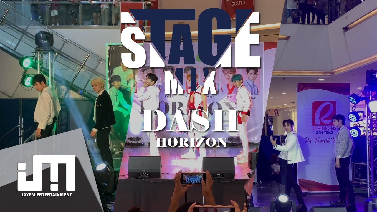 HORI7ON(호라이즌) - 'DASH' (Stage Mix / Mall Shows) [HD] - YouTube