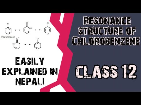 Resonance structure of chlorobenzene | class 12 - YouTube