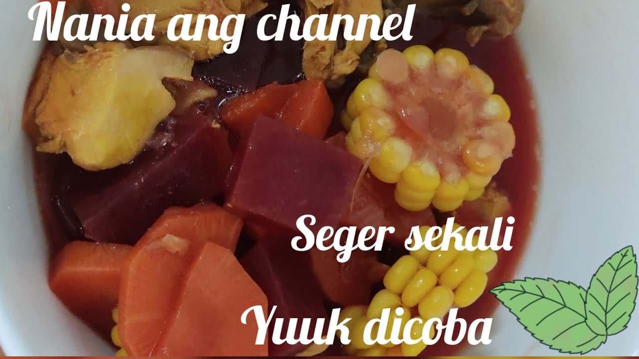 Sup Beetroot atau Ubi Merah - YouTube