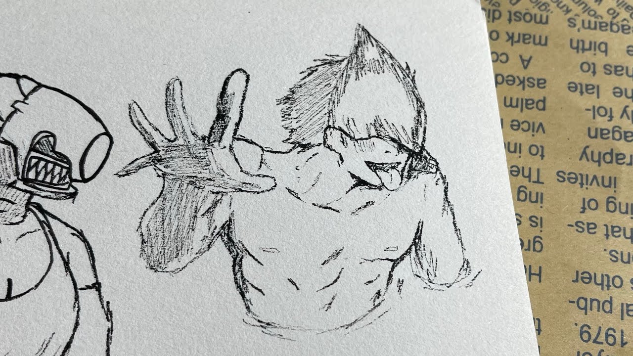 How to draw Shark Devil step by step - Chainsaw Man | Drawing Shark ...