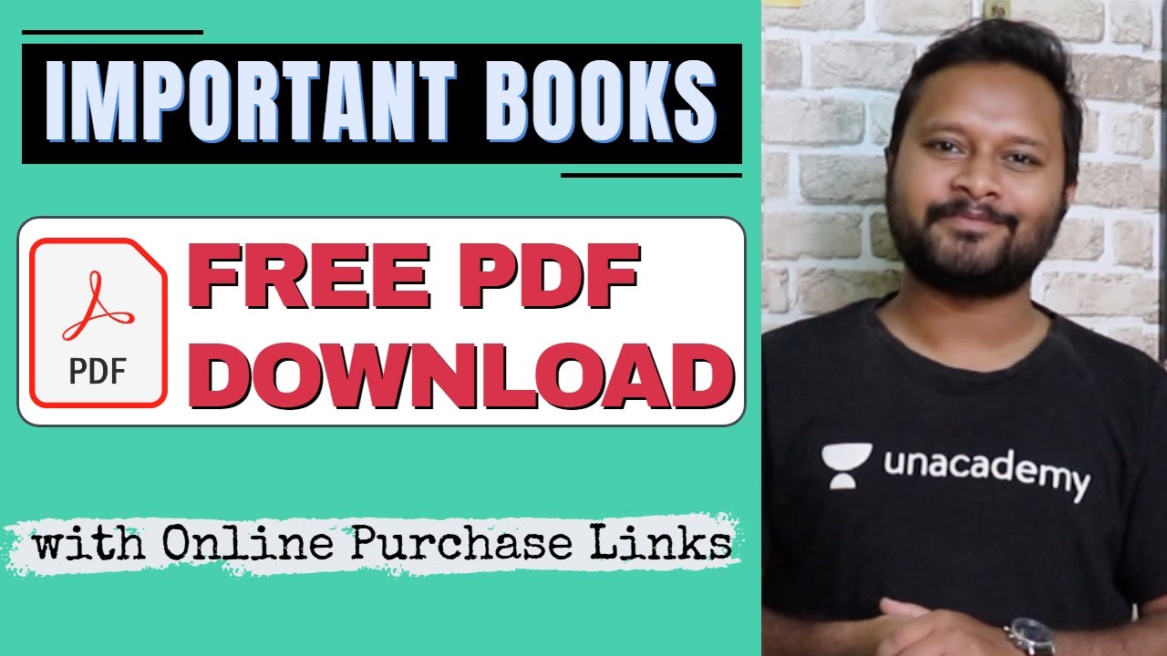 Important Books for Preparation | FREE PDF Download | Online Purchase ...