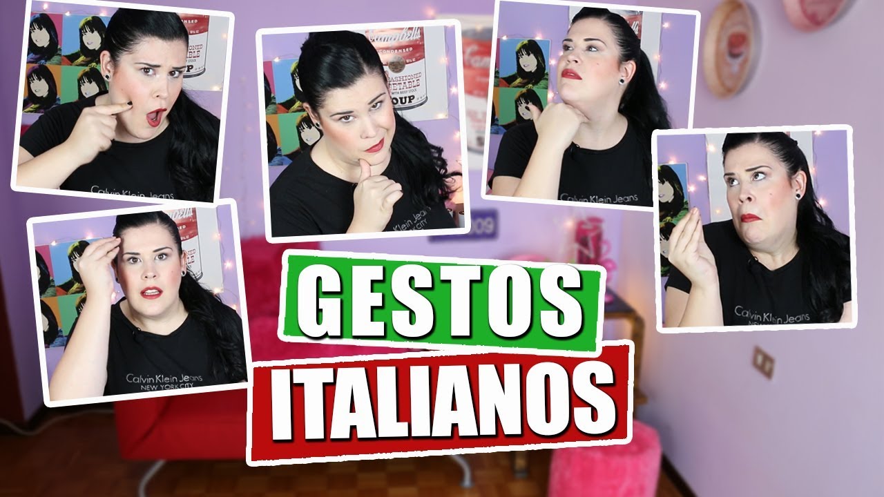 GESTOS ITALIANOS con las manos | Hablar italiano con lenguaje corporal ...