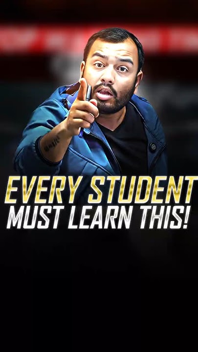 Every Student Must Learn This🙏 - YouTube