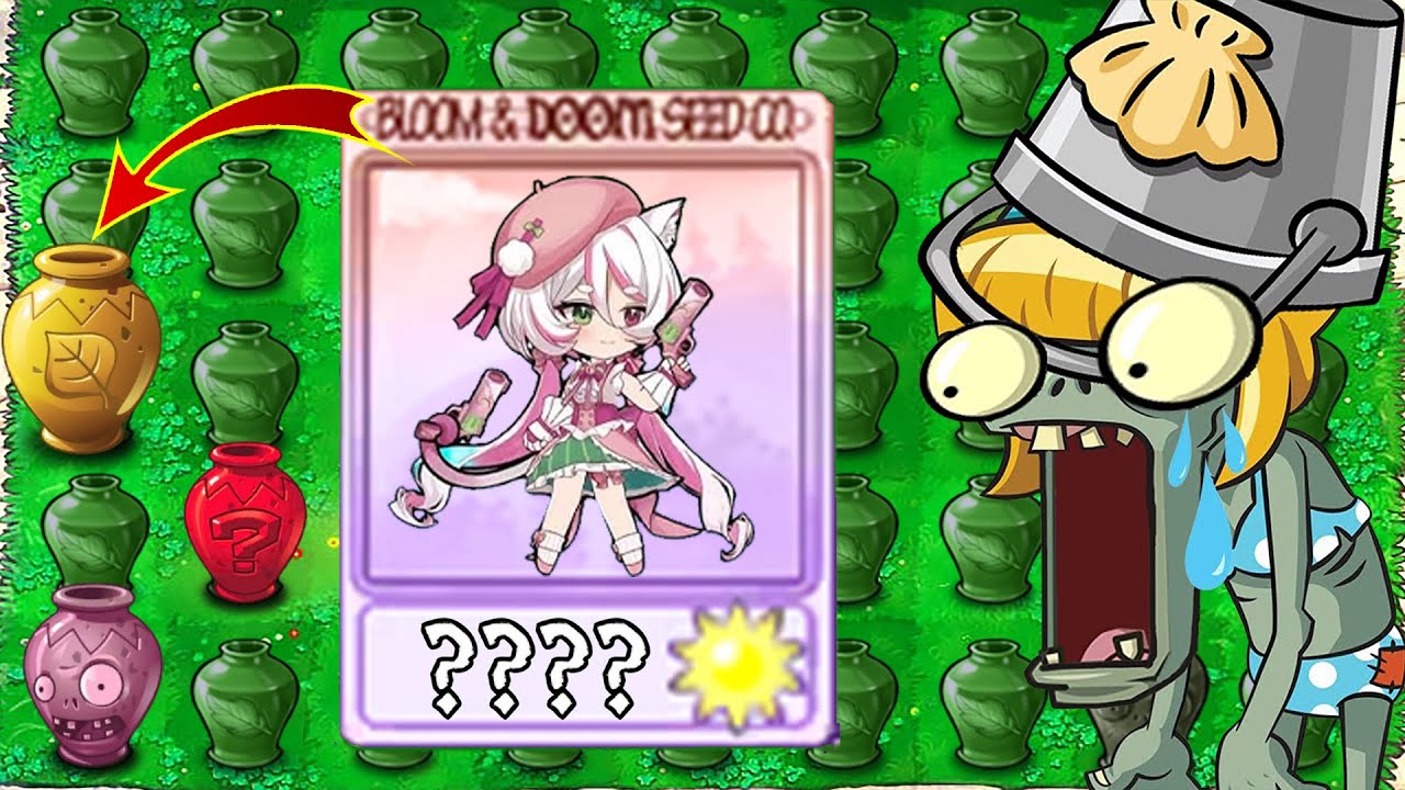 PVZ Fusion 2.1.3 - Ultimate Anime Girl Cattail Plants So Cute - YouTube