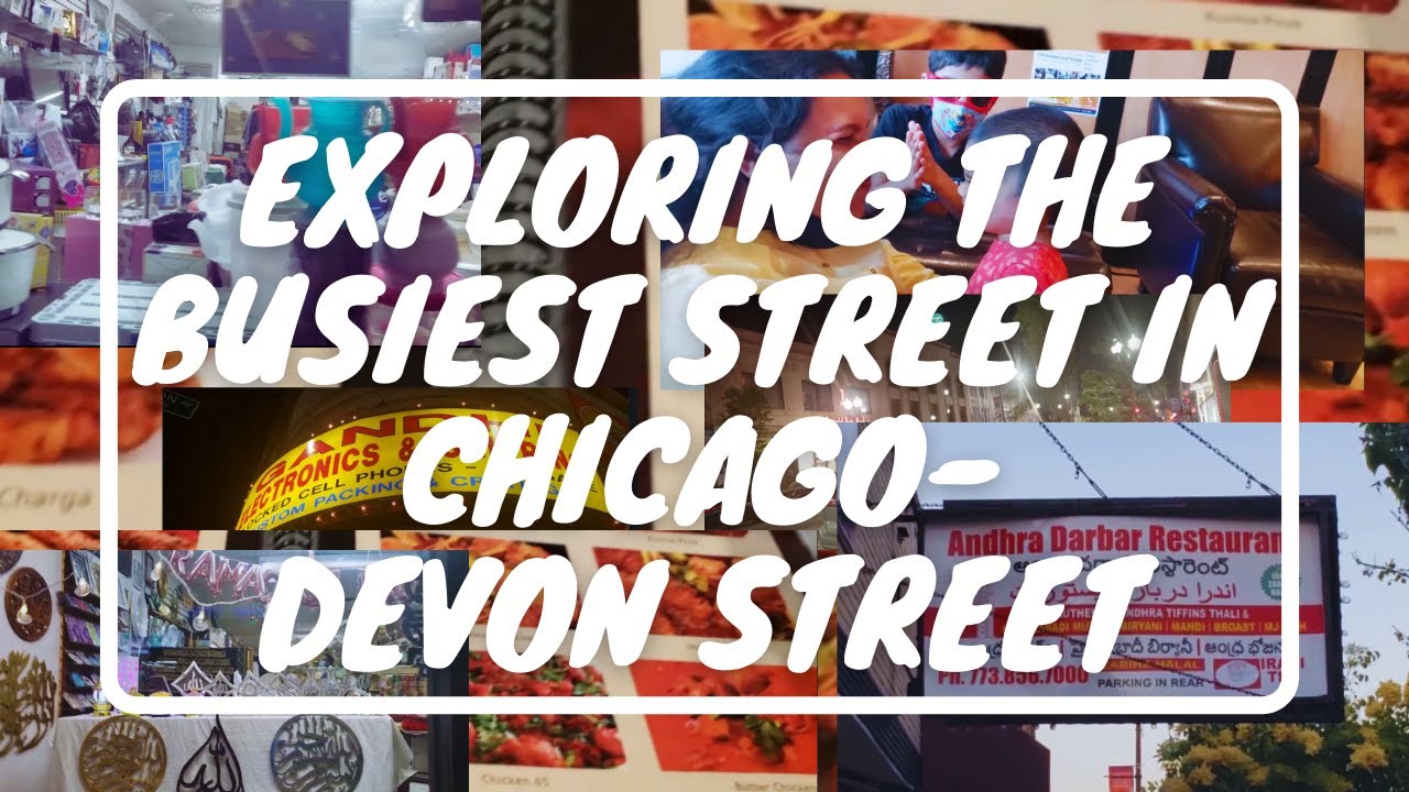 Exploring Devon Street||INDO-PAK STREET in CHICAGO||Street షాపింగ్ Vlog ...