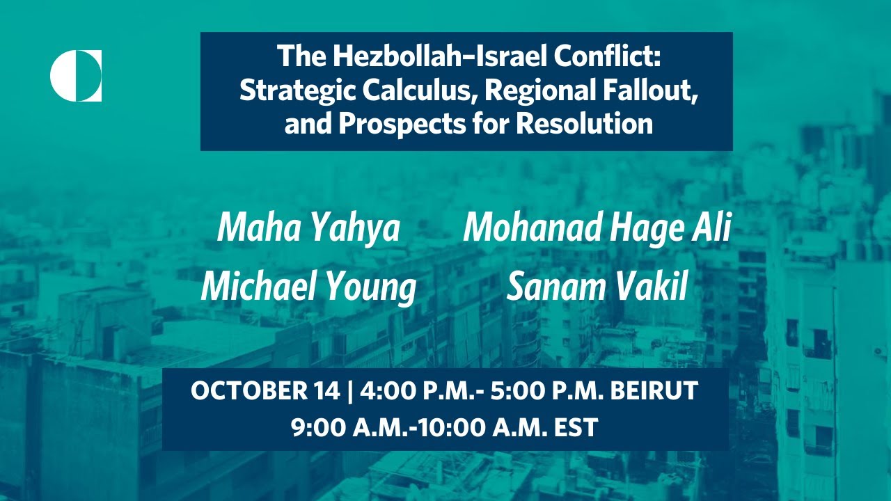 The Hezbollah–Israel Conflict: Strategic Calculus, Regional Fallout ...