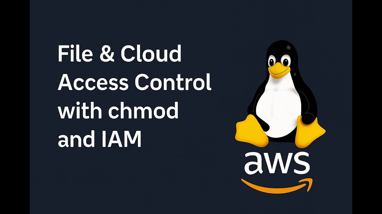 File & Cloud Access with chmod and IAM | Real-World Server Scenario ...