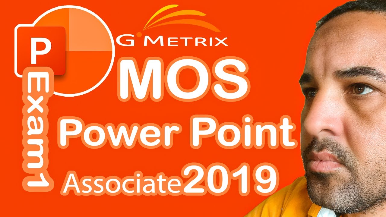 MOS باور بوينت 2019 مساعد الامتحان الأولMOS PowerPoint 2019 Associate ...