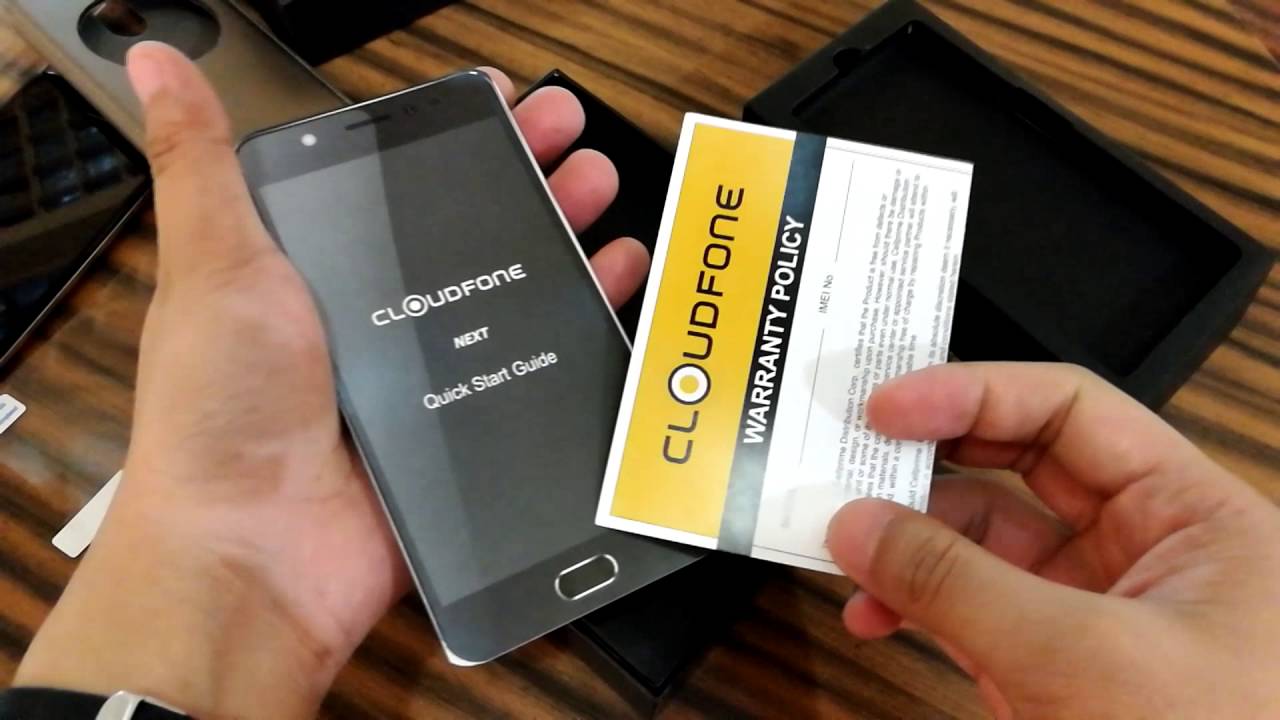 CloudFone Next Unboxing - YouTube