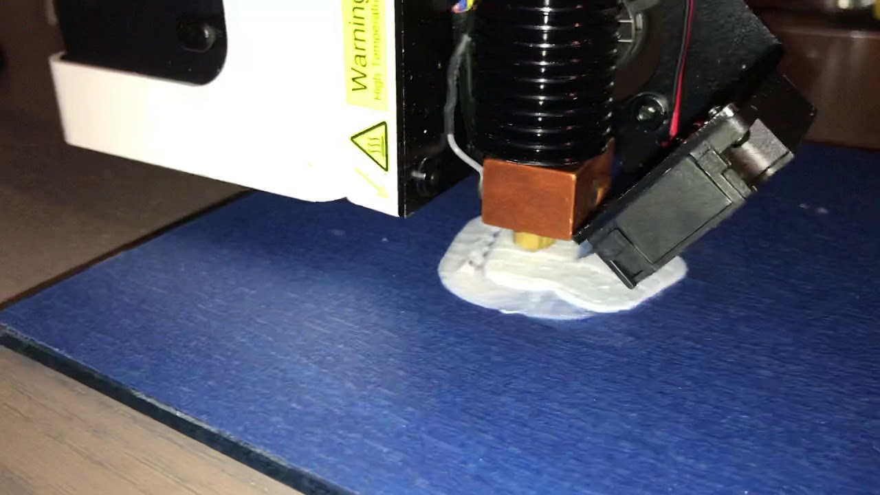 Hexbot 3d printing - YouTube