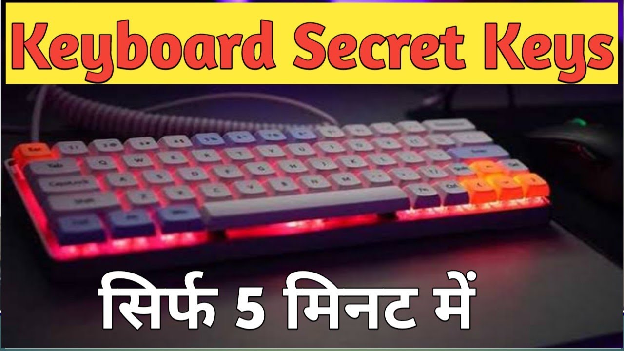 Keyboard Secret Keys | Keyboard Magical Keys | Secret Combinations on ...