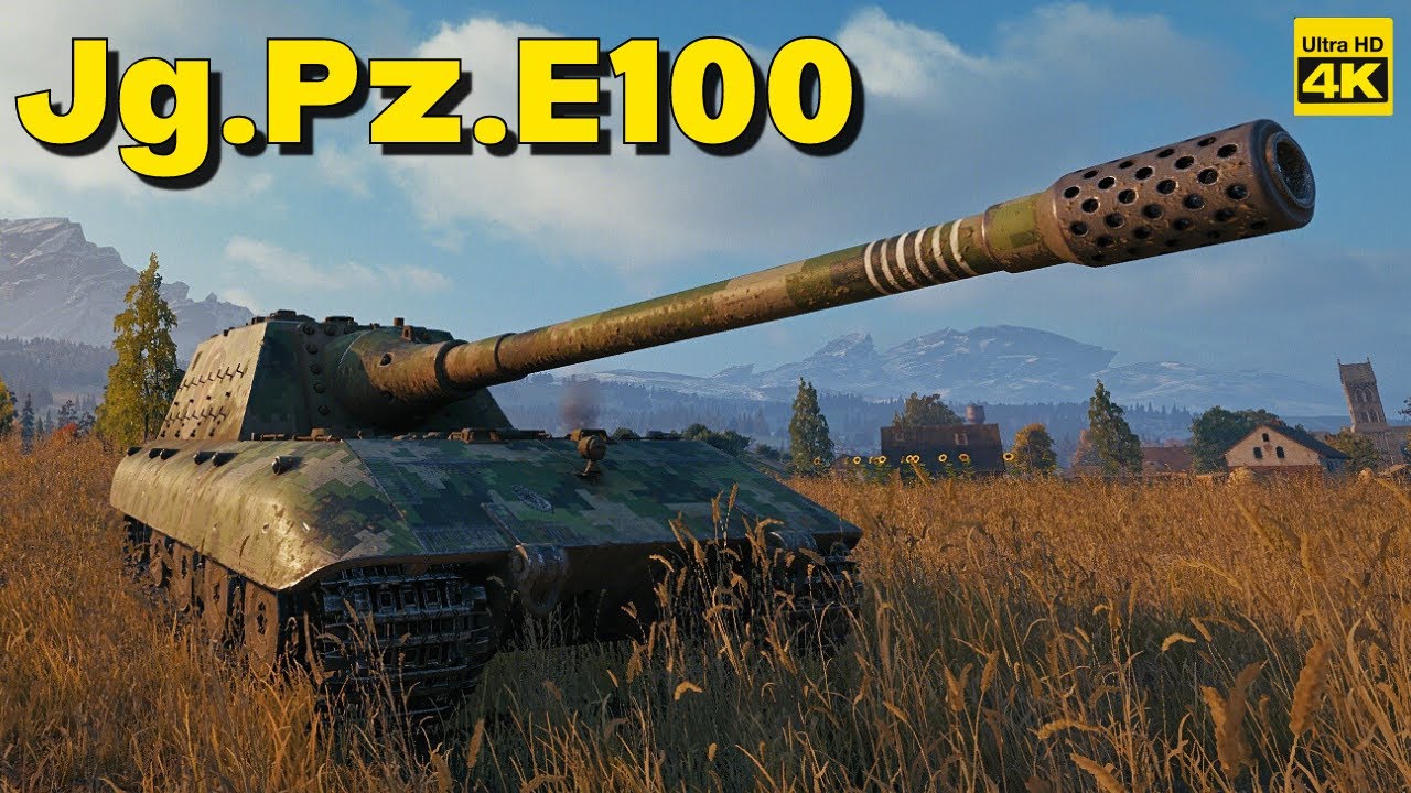 World of Tanks 5 Kills 10,9k damage Jagdpanzer E 100 | 4K Video | - My ...