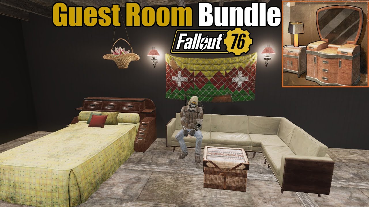 Guest Room Bundle - Fallout 76 Showcase - YouTube