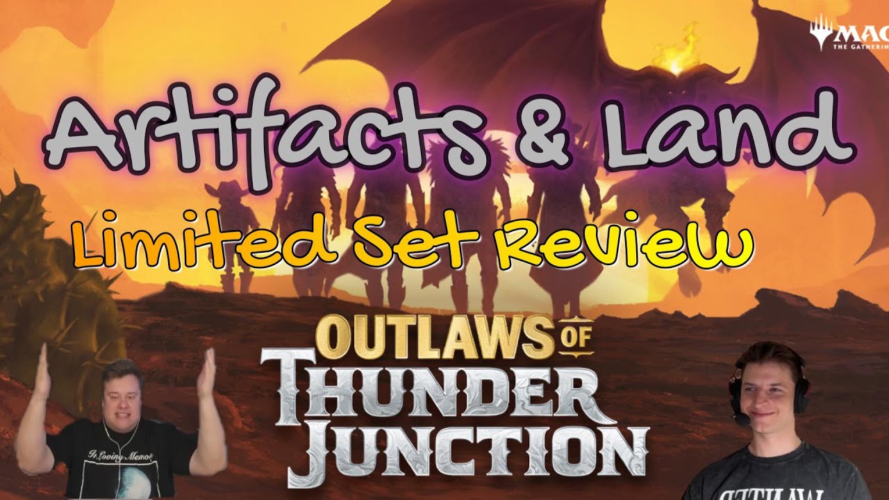 MTG OTJ - Limited Set Review - Artifacts & Lands - YouTube