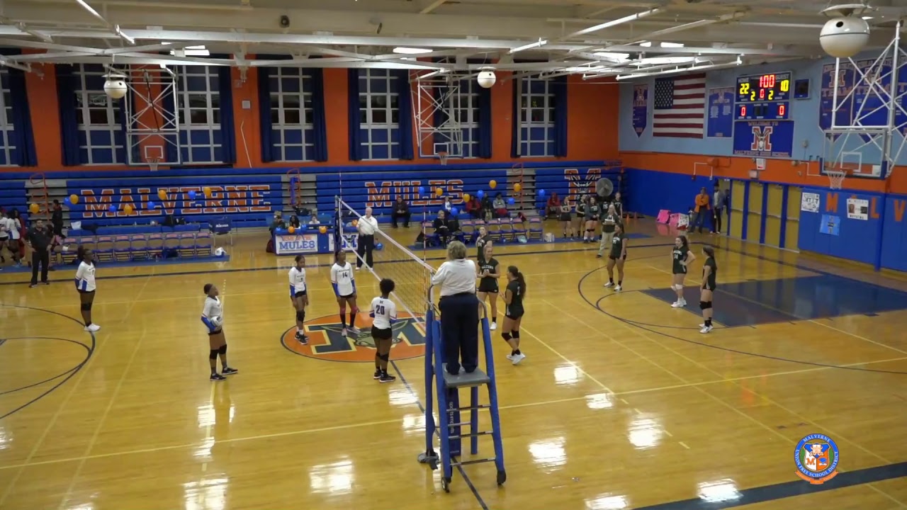 SENIOR NIGHT! Malverne Girls Varsity Volleyball vs Locust Valley ...