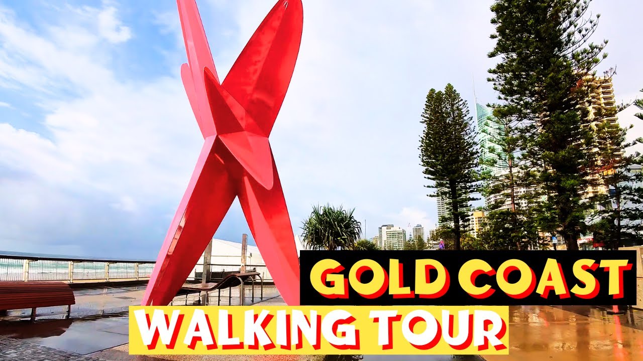 Gold Coast Walking Tour | Surfers Paradise Walk | Queensland, Australia ...