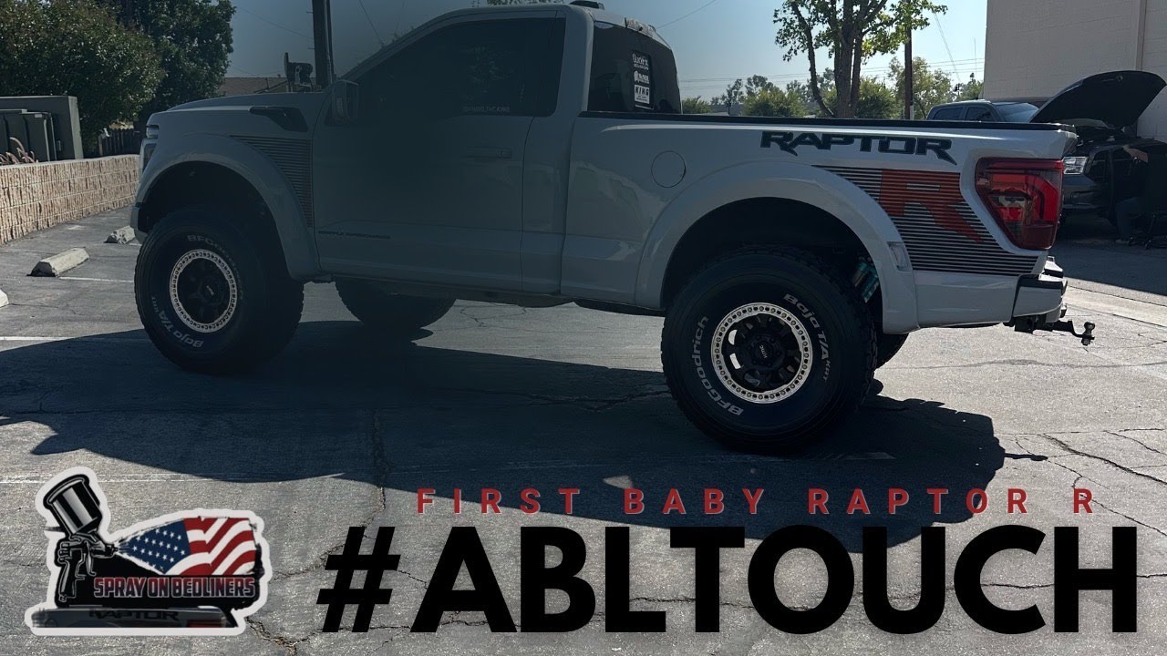 First Baby Raptor R #ABLTOUCH - YouTube